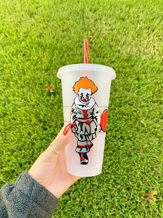 Pennywise “It” Starbucks cup Kitchen & Dining Drink & Barware etna.com.pe