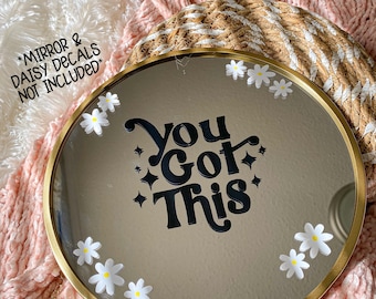 You Look so Good Waterproof Mirror Decal Affirmations Laptop and Car ...