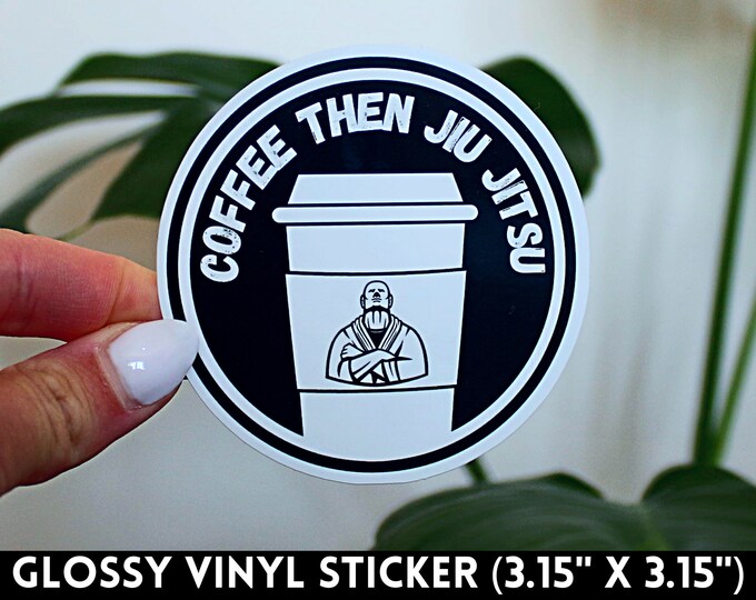 Jiu Jitsu Sticker, BJJ Tap Snap or Nap - Etsy