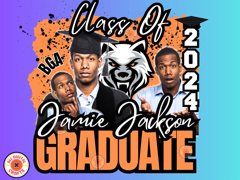 Editable Graduation Templates Canva - Etsy
