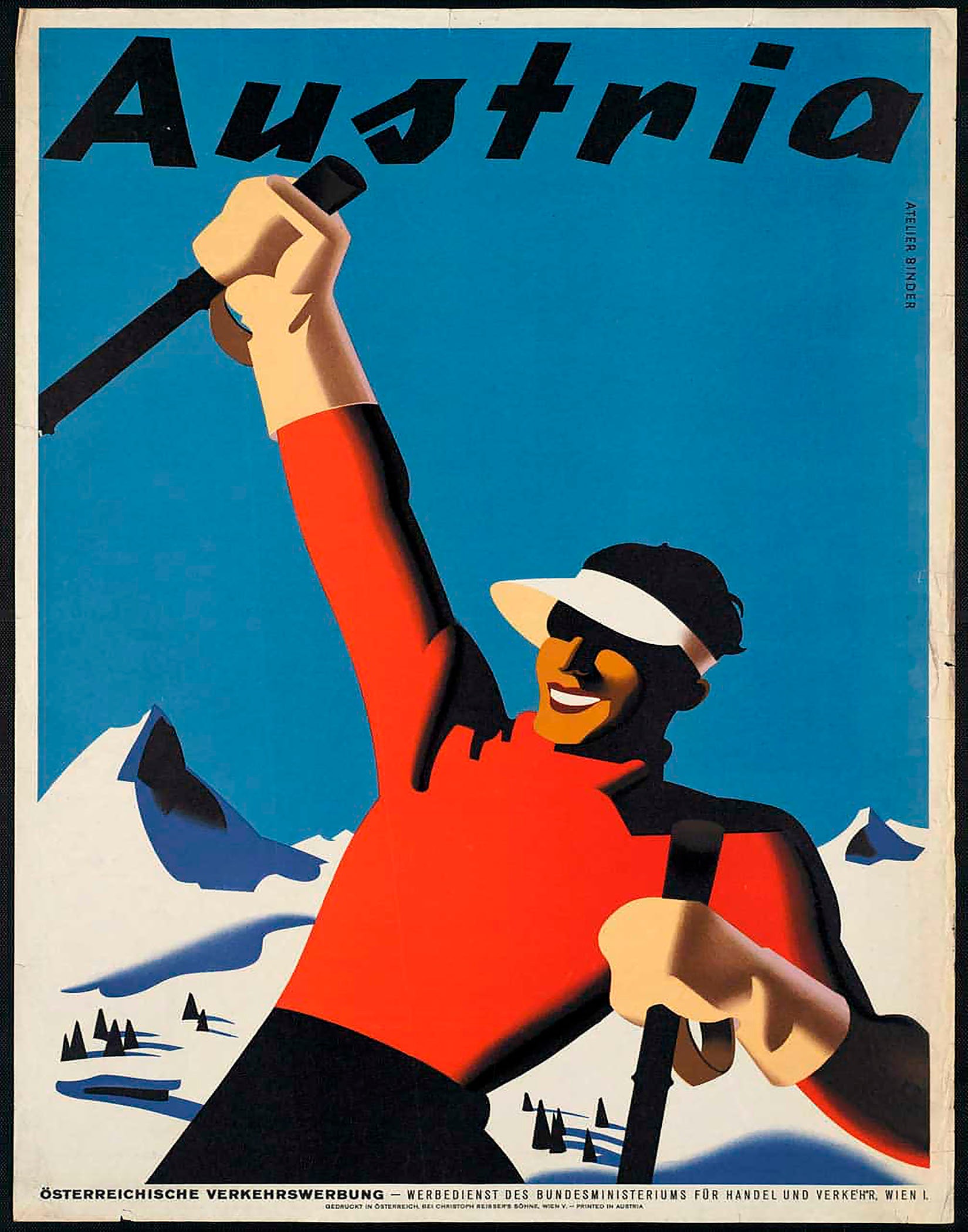 Vintage Austria Travel Poster, Printable Download, Printable Poster ...