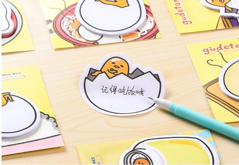 2pcs Sticky Notes for Books Notes for Agenda Kawaii Yellow - Etsy