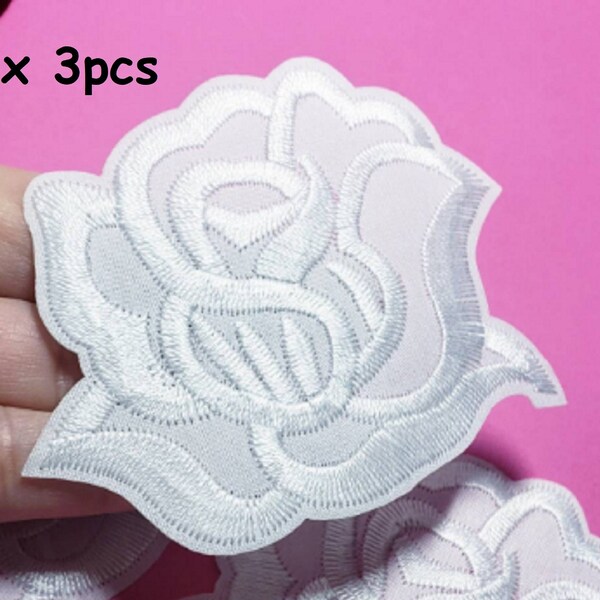 Rose Patch Iron On - Etsy