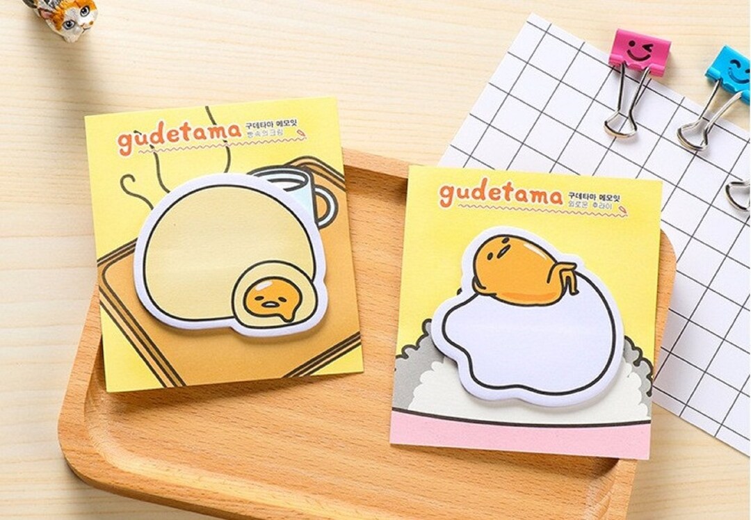 2pcs Sticky Notes for Books Notes for Agenda Kawaii Yellow - Etsy