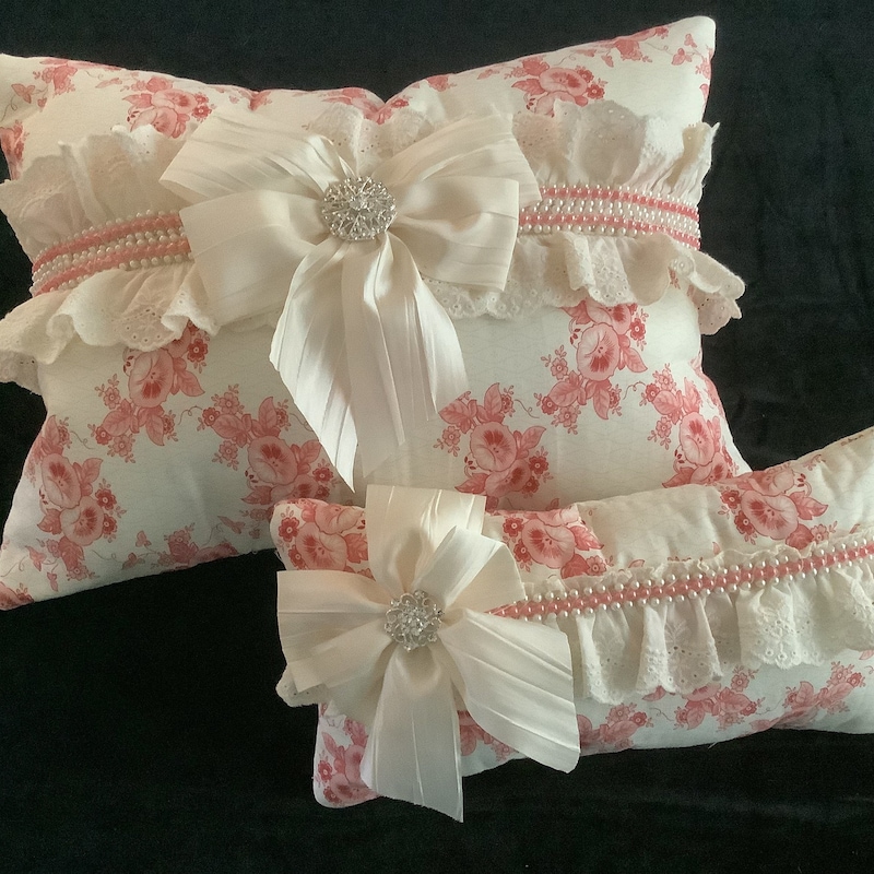 Shabby Chic Pillows - Etsy