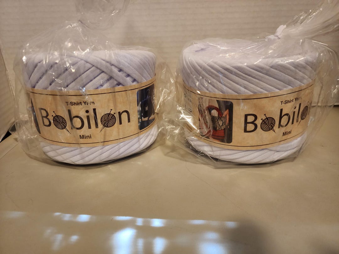 Bobilon T-shirt Yarn White - Etsy