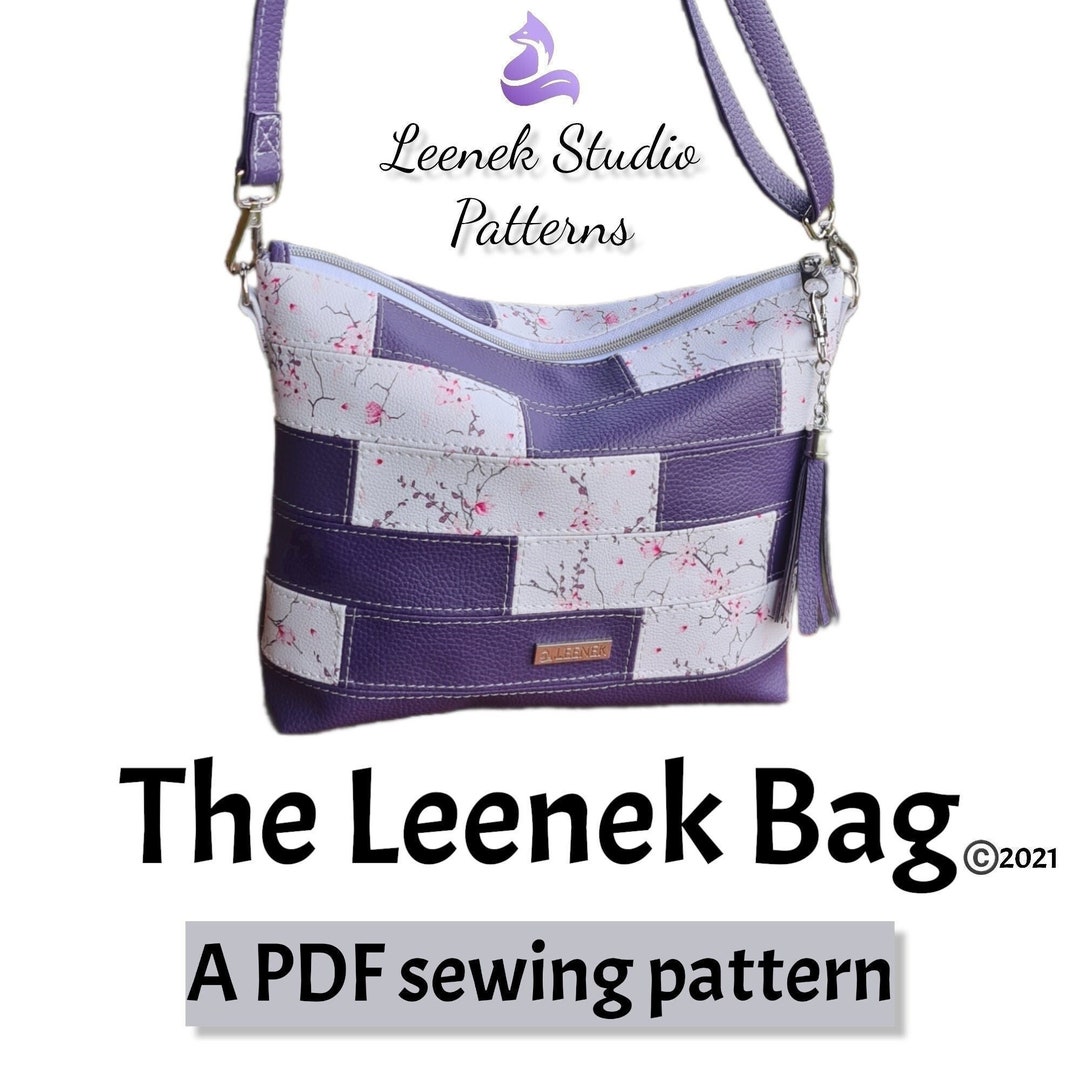 Slouchy Bag Pattern, PDF Sewing Pattern, Shoulder Bag Pattern ...