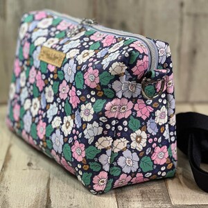 Shoulder Bag SEWING PATTERN, the Caroline Purse Tutorial, 2 Sizes, 2 ...