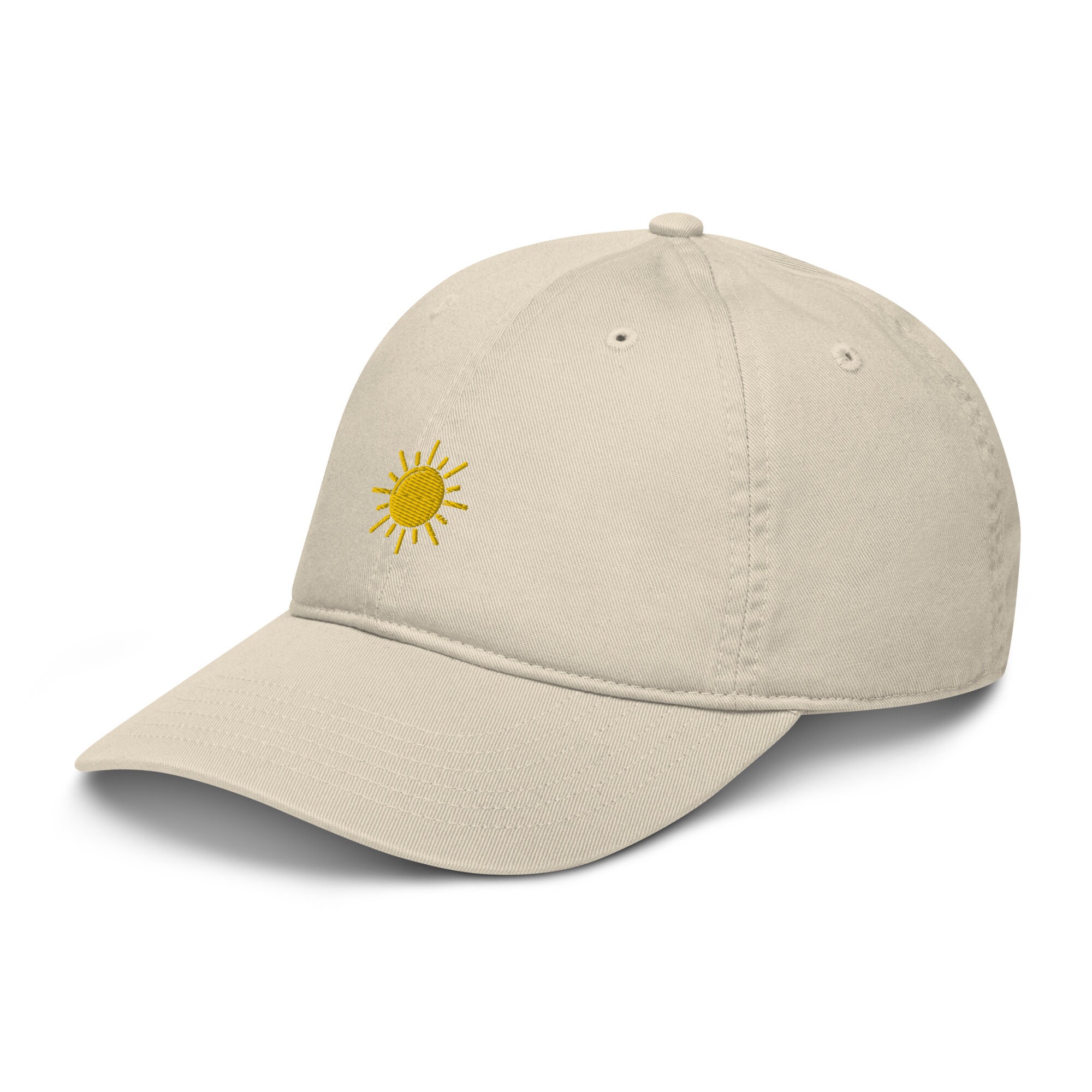 Simple Sun Embroidered Organic Dad Hat - Etsy