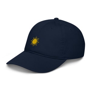 Simple Sun Embroidered Organic Dad Hat - Etsy