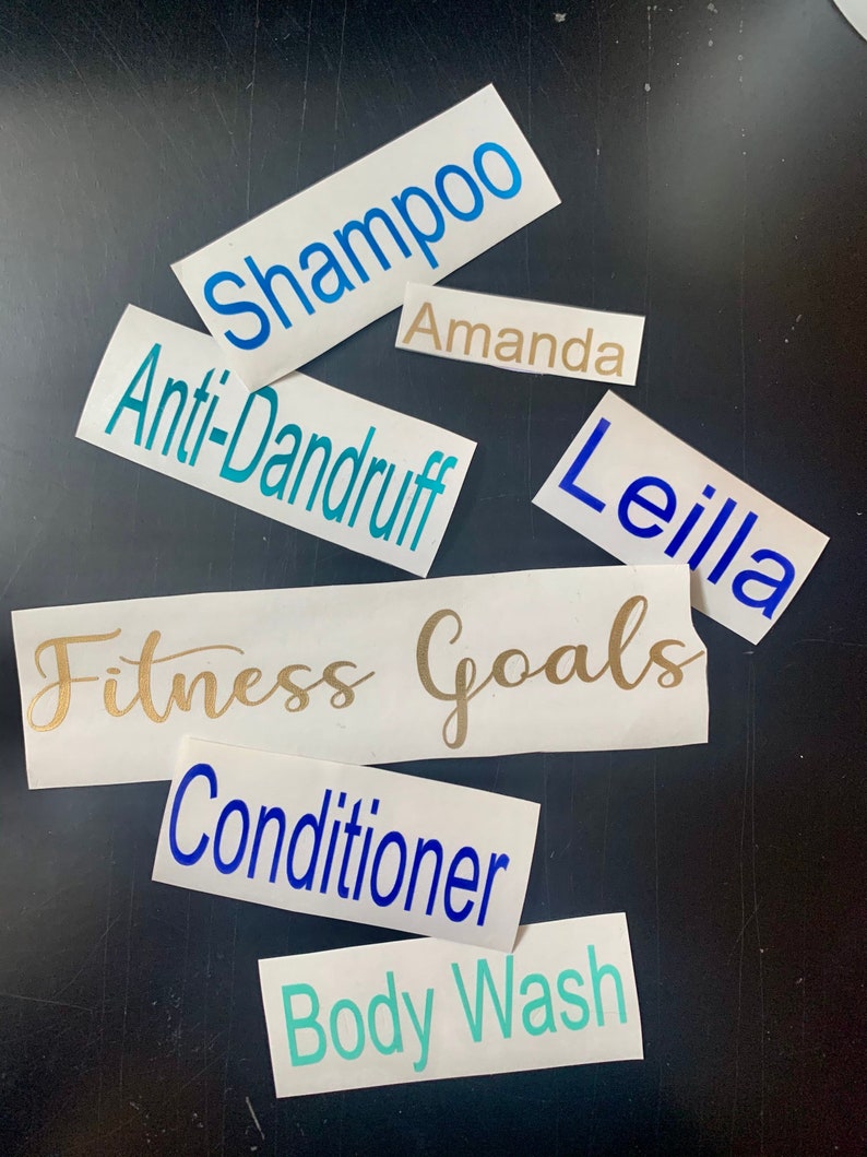 Custom Stickers Vinyl Stickers Car Windows Laptop Name - Etsy