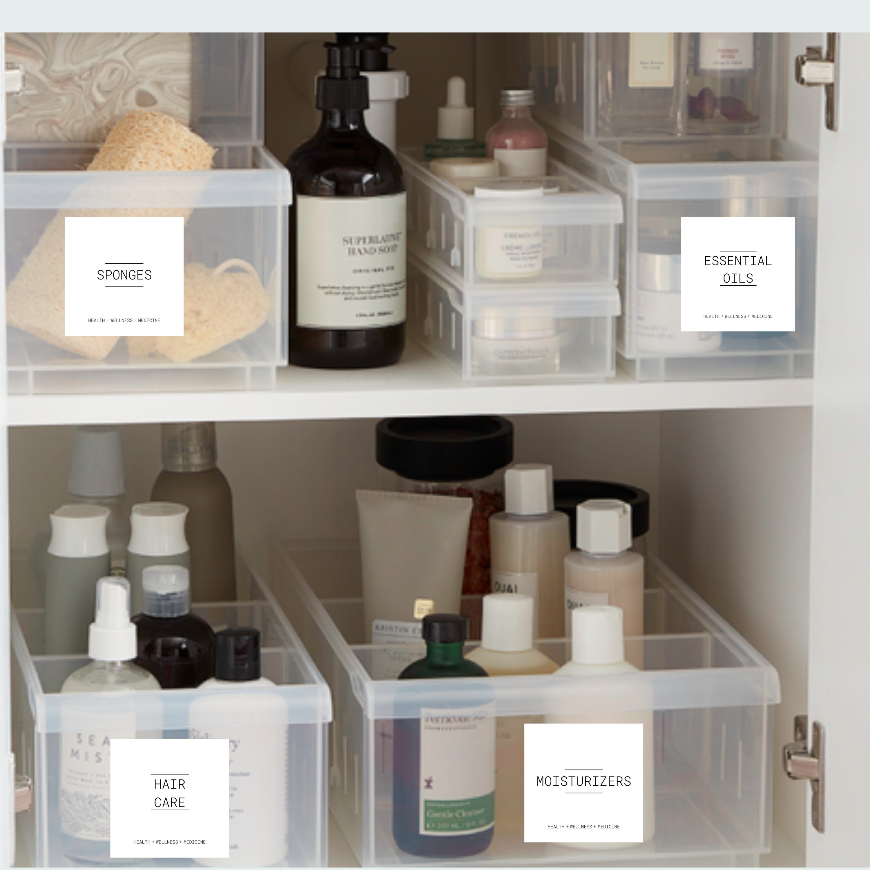 Medicine Cabinet Labels Medicine Organization Labels First - Etsy