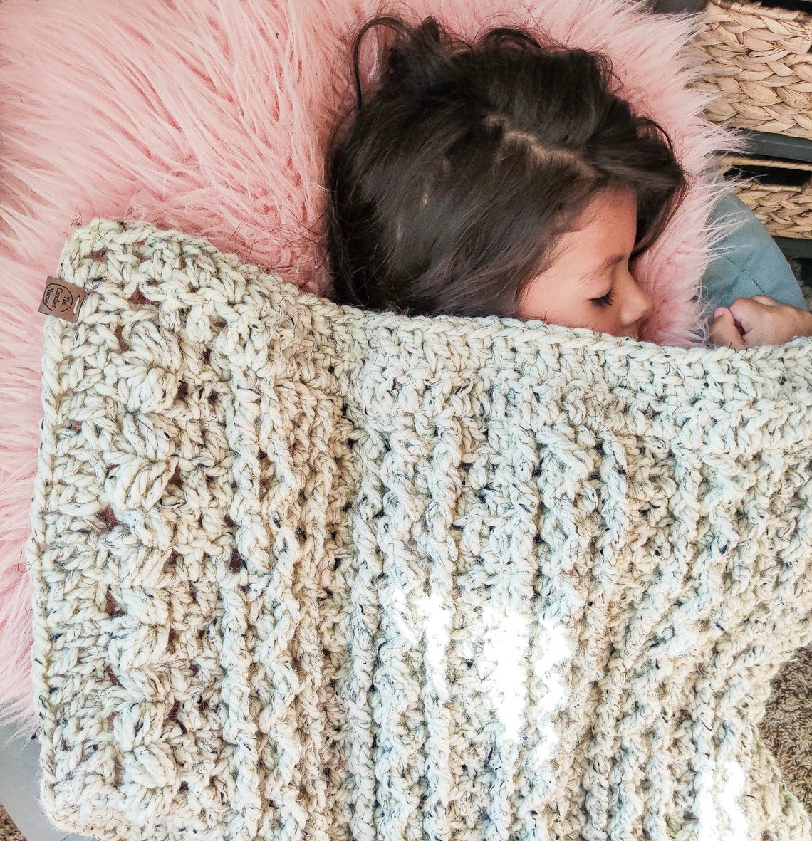 Blanket Crochet Pattern Throw Crochet Pattern Made to - Etsy