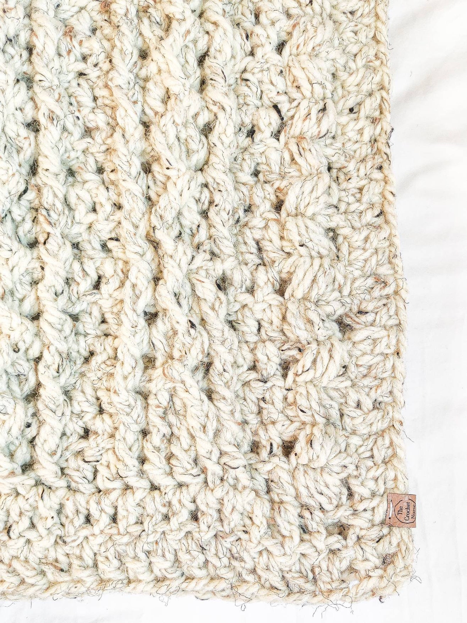 Blanket Crochet Pattern Throw Crochet Pattern Made to | Etsy