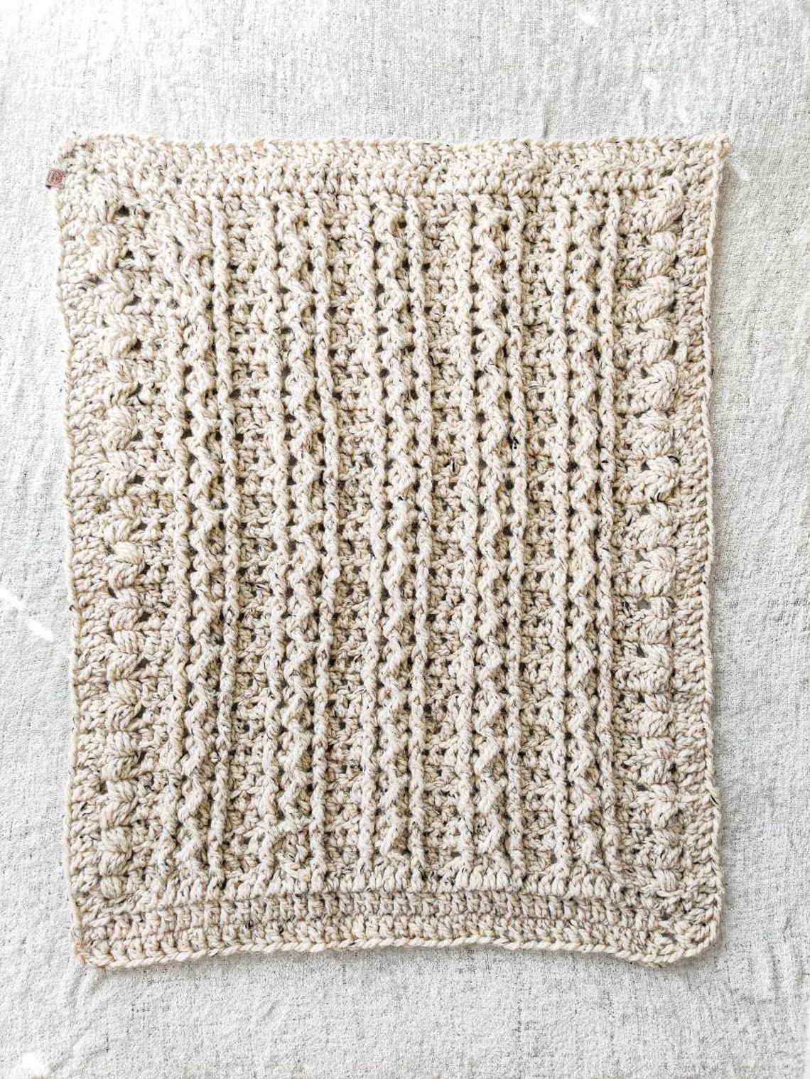 Blanket Crochet Pattern Throw Crochet Pattern Made to | Etsy