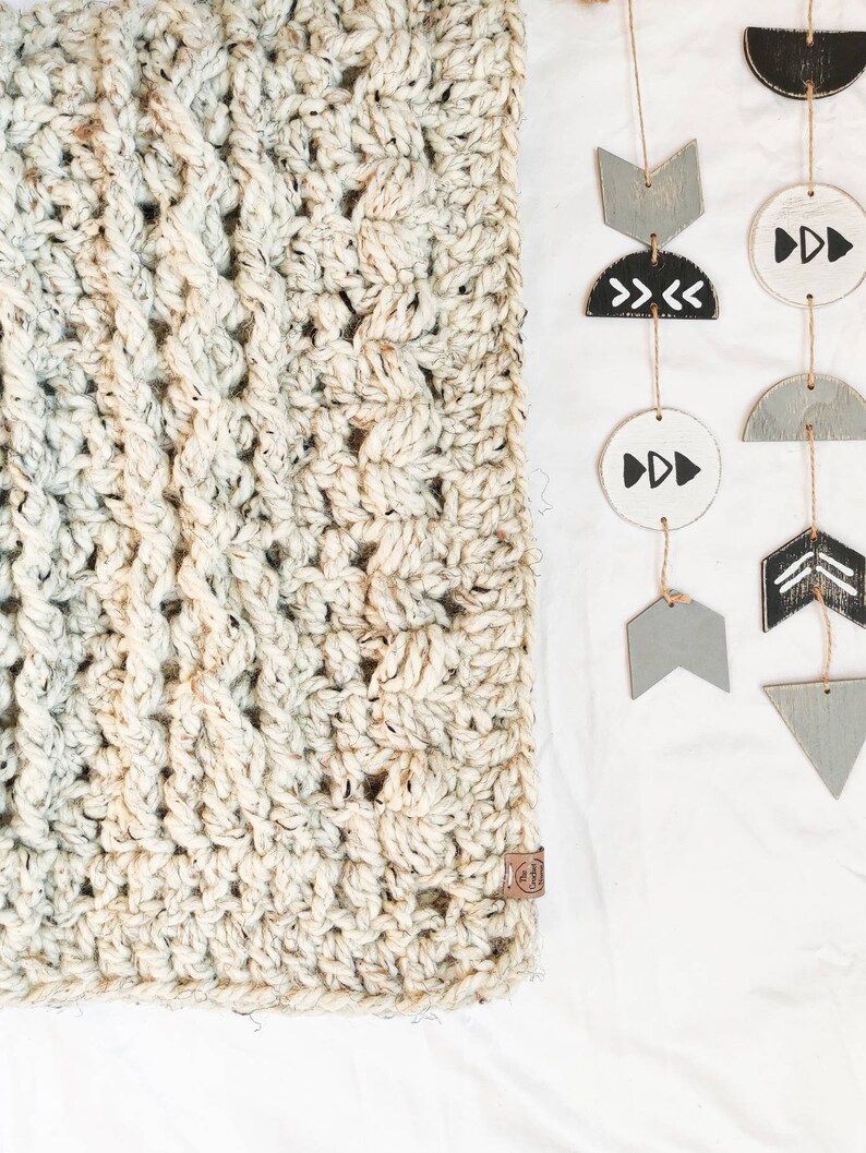 Blanket Crochet Pattern Throw Crochet Pattern Made to | Etsy