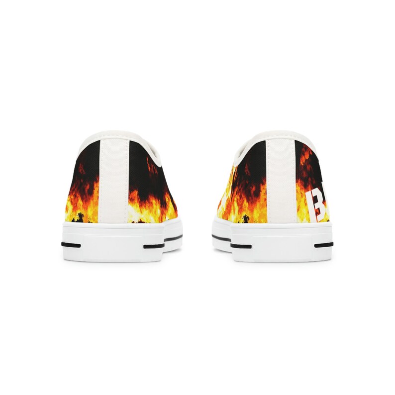 BLAZING FIRE Women's Low Top Sneakers - Etsy