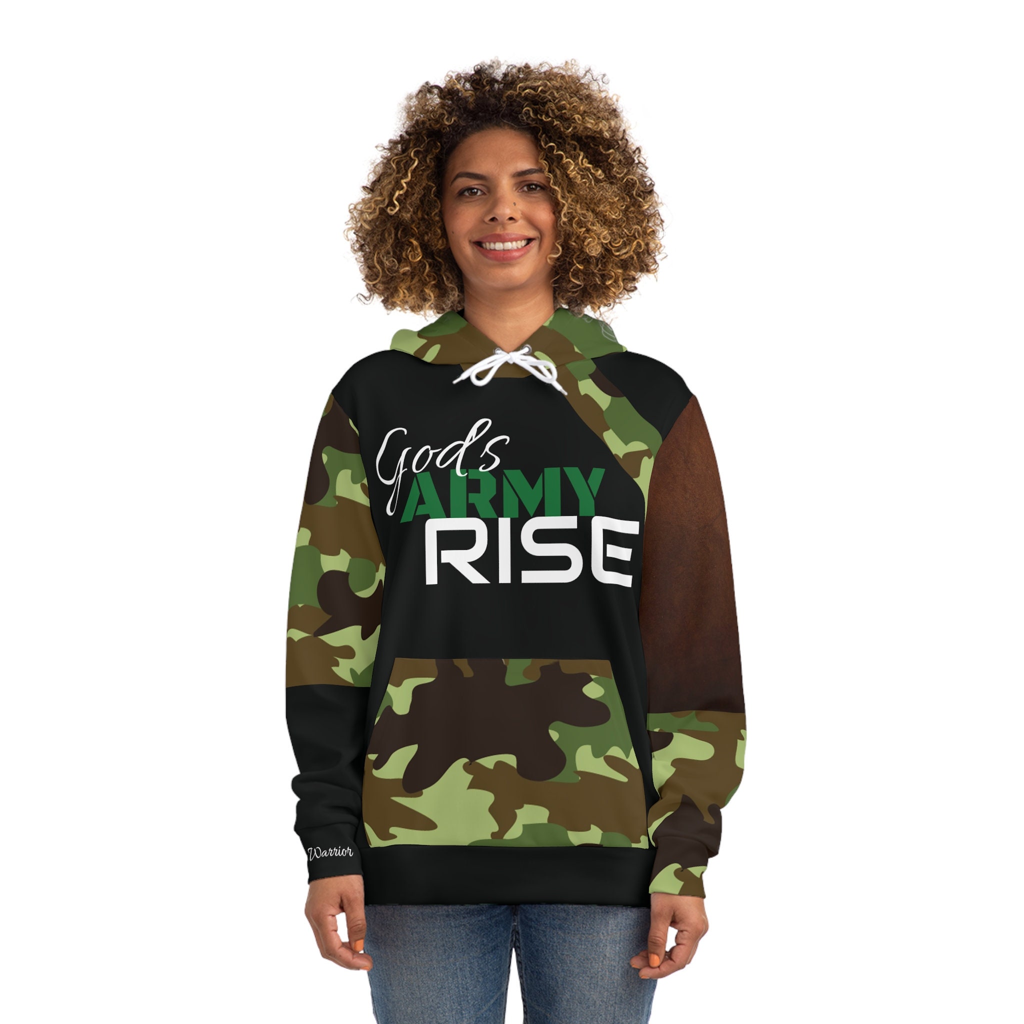 GOD'S ARMY RISE Camouflage Dsgn 4 Unisex Aop Fashion Hoodie - Etsy