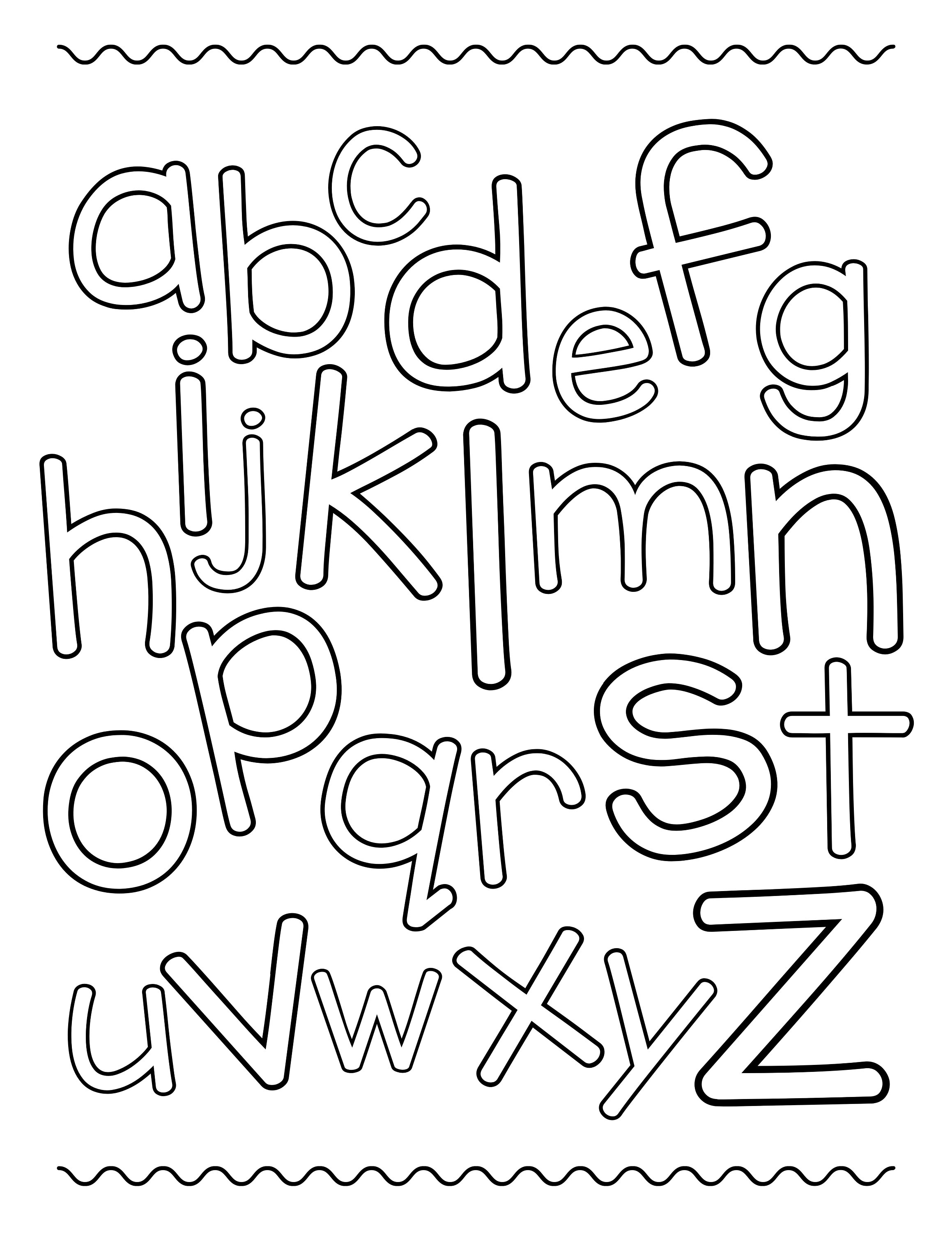 29-page ABC Coloring Book Printable Digital File (Instant Download) - Etsy