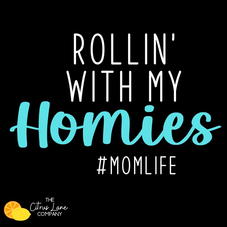 Rollin' With My Homies Car Decal - Etsy