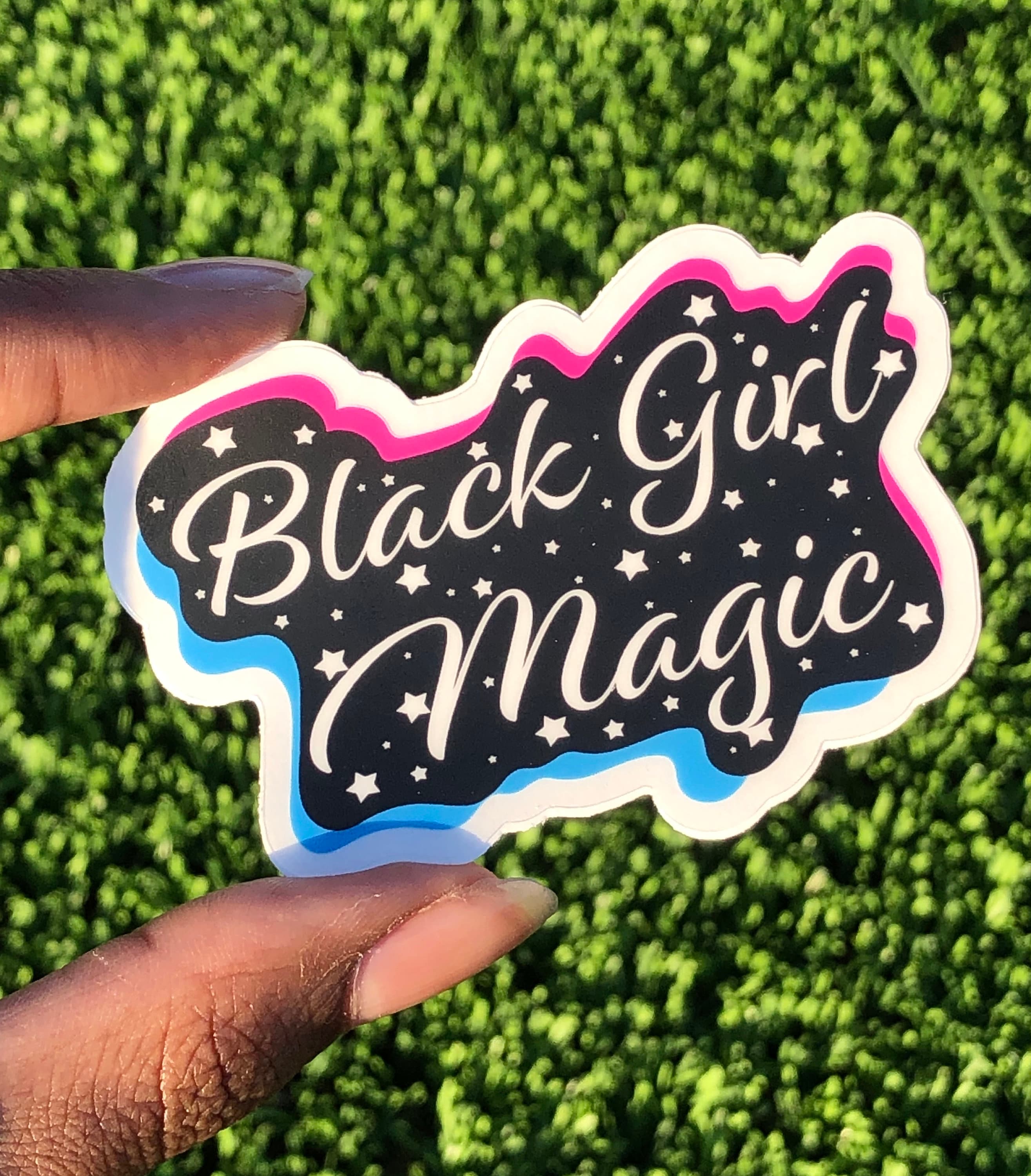 Black Girl Magic Sticker - Etsy