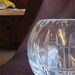 Marked Bombay Very Heavy Cut Crystal Glass Bowl Vase, Beautiful, Round ...