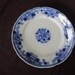 Antique Flow Blue Luncheon Plate, Delft Pattern by Brownfield & Sons ...