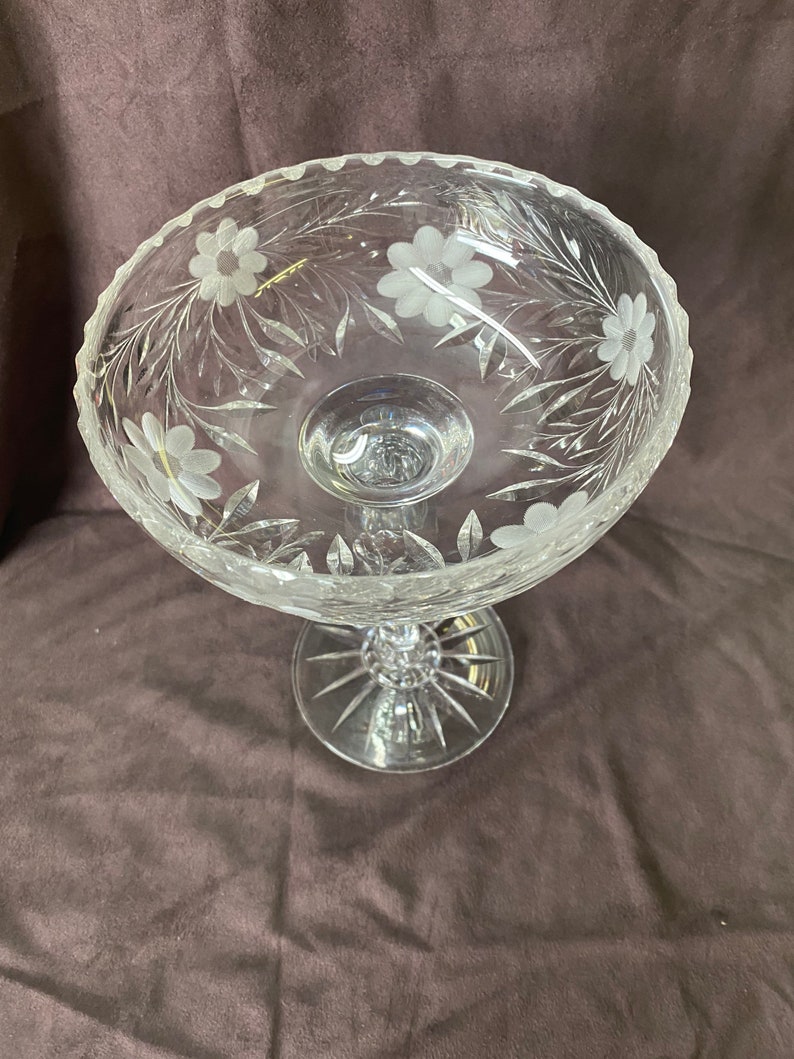 Vintage American Brilliant Period ABP Fancy Intaglio Cut | Etsy