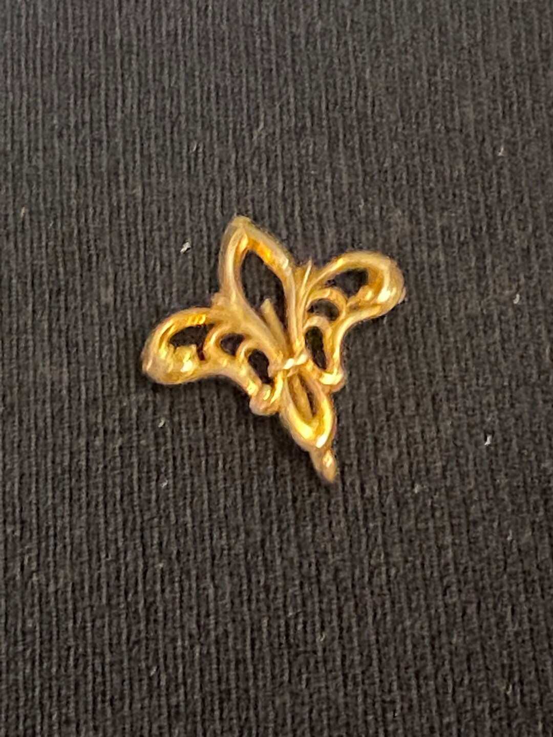 Gorgeous Estate Fleur De Lis 10K Gold Pin or Brooch, Approx. 1" in ...