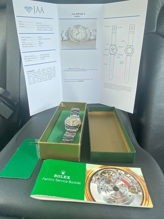 Gorgeous Estate Vintage ROLEX Royal Ladies Watch Serial - Etsy