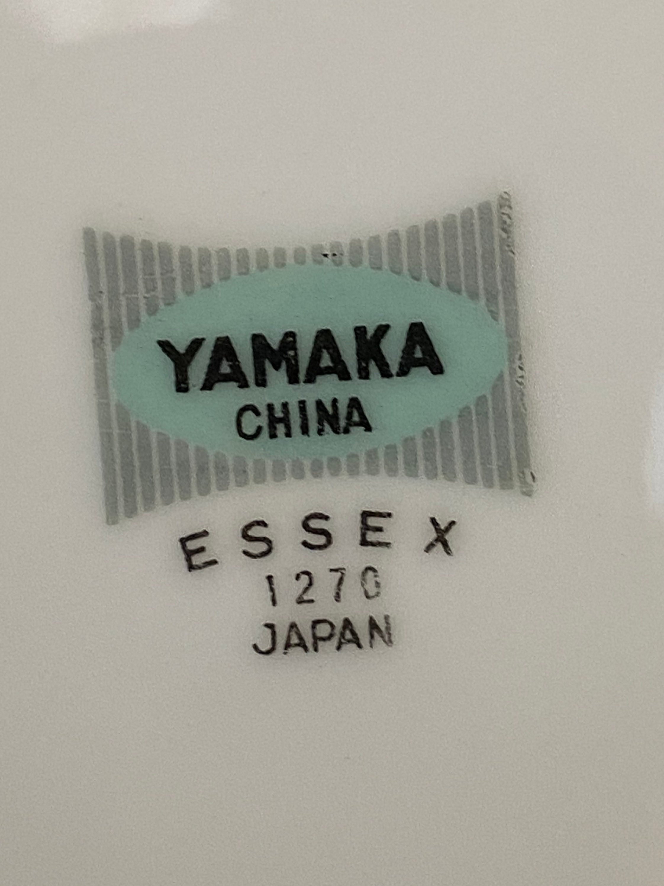 Vintage Yamaka China Japan Essex Pattern 1270 Blue | Etsy