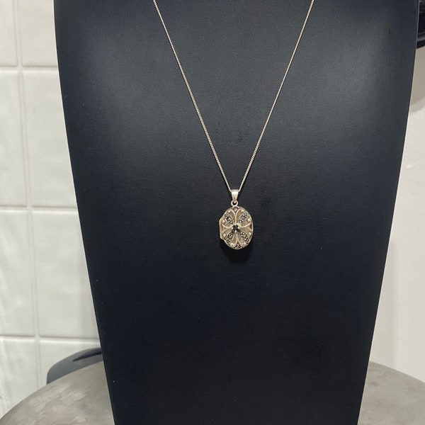 Silver Oval Locket - Etsy