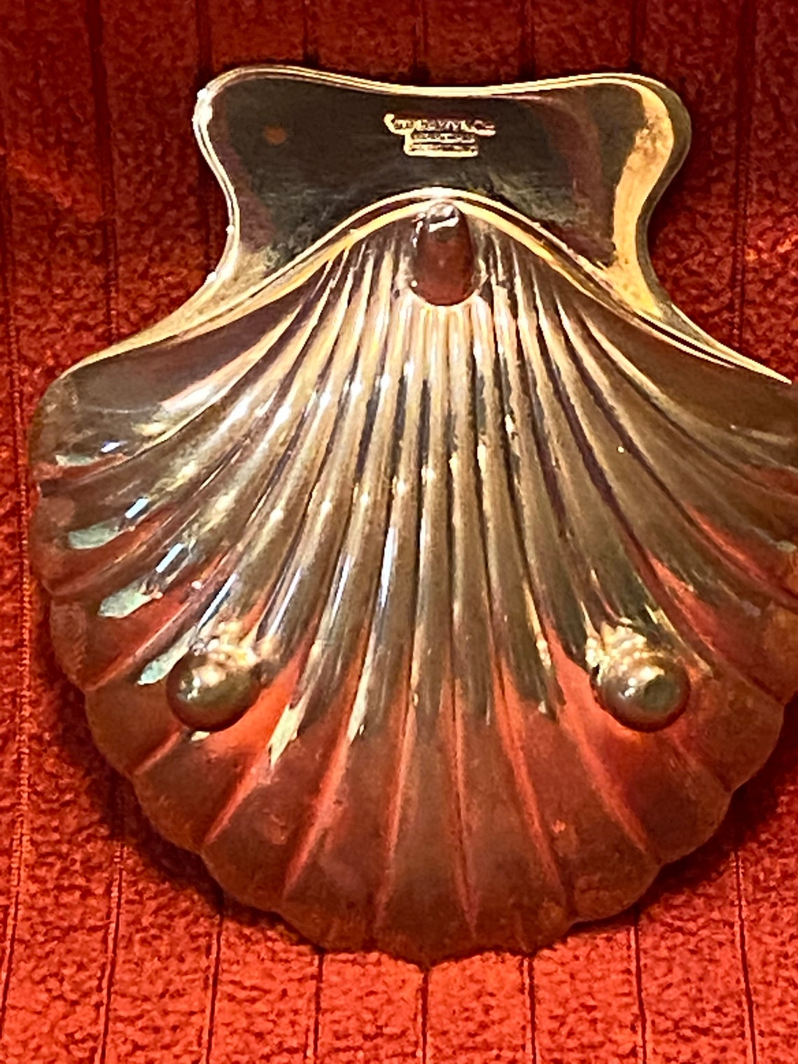 Tiffany & Co Sterling Silver Clam Shell Pen and Paperclip | Etsy