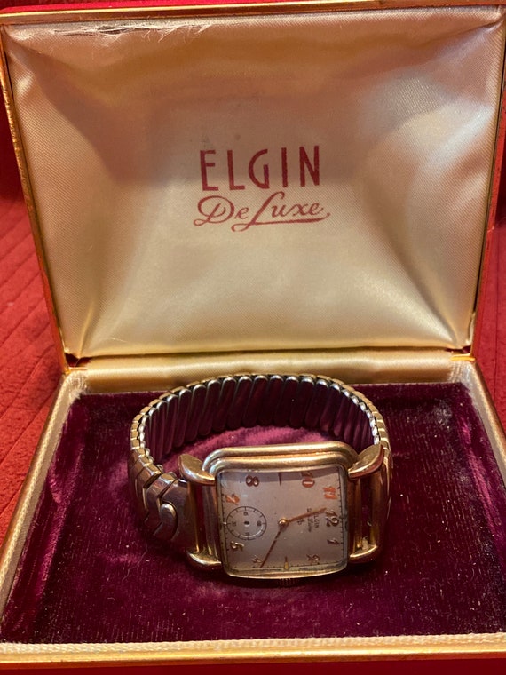Vintage Elgin De Luxe 10K Gold Filled Ladies Wristwat… - Gem