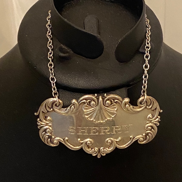 Sherry Decanter Label - Etsy