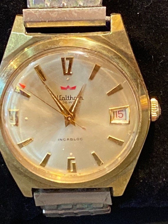 Vintage Waltham Gold Wrist Watch, 17 Jewels, Incabloc… - Gem