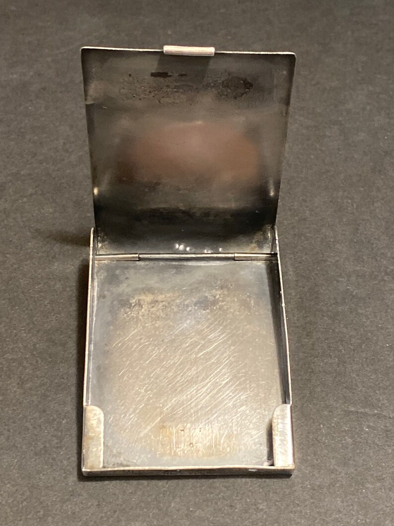 Vintage Sterling Silver Match Box Case I Believe 2-1/4 - Etsy