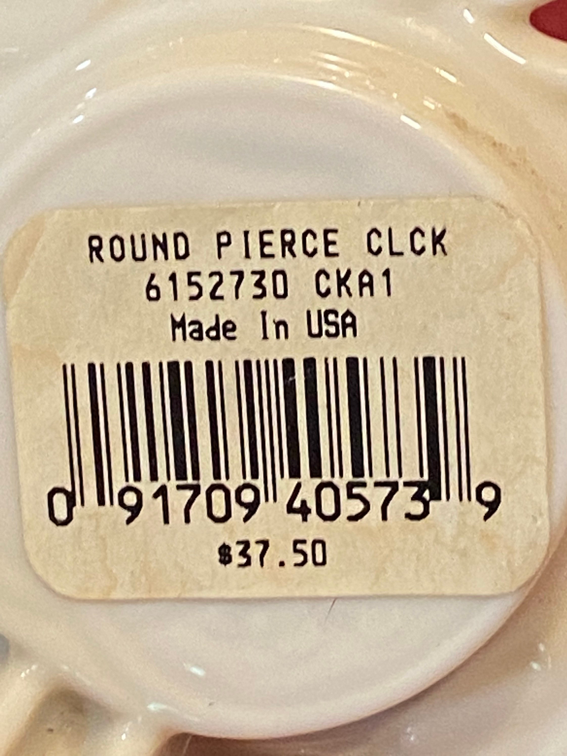 Vintage Lenox Porcelain Desktop Clock: Timely Traditions, Made in USA ...