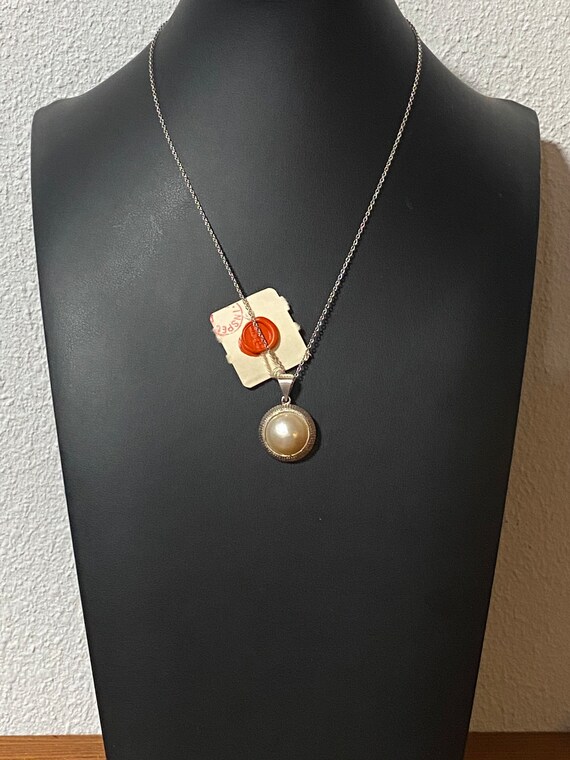 Vintage Furuya Cultured Pearl Necklace Sterling Silver on - Etsy