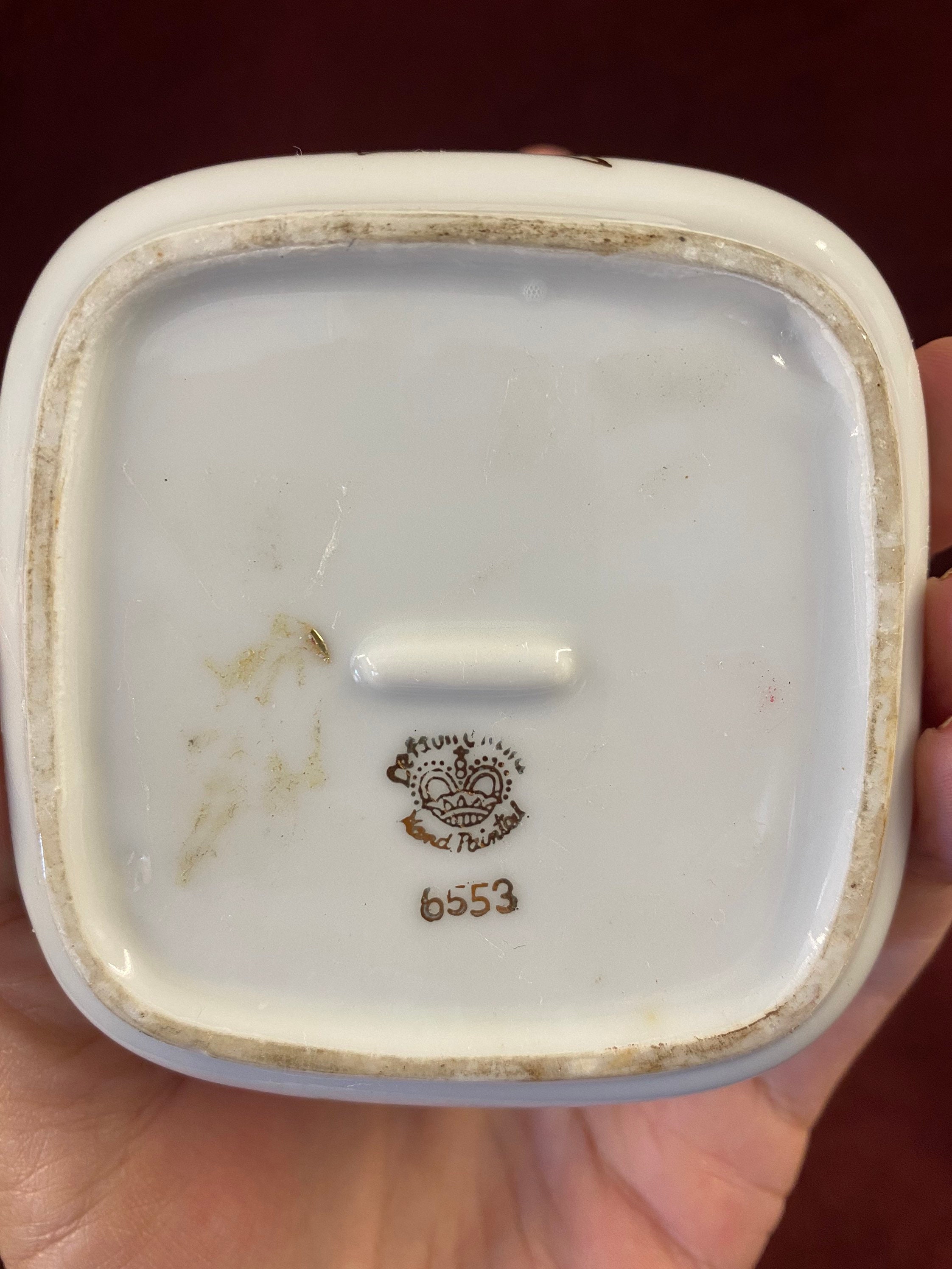 Vintage Lefton China Hand Painted 50th Anniversary Porcelain | Etsy