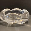 Marked Bombay Very Heavy Cut Crystal Glass Bowl Vase, Beautiful, Round ...