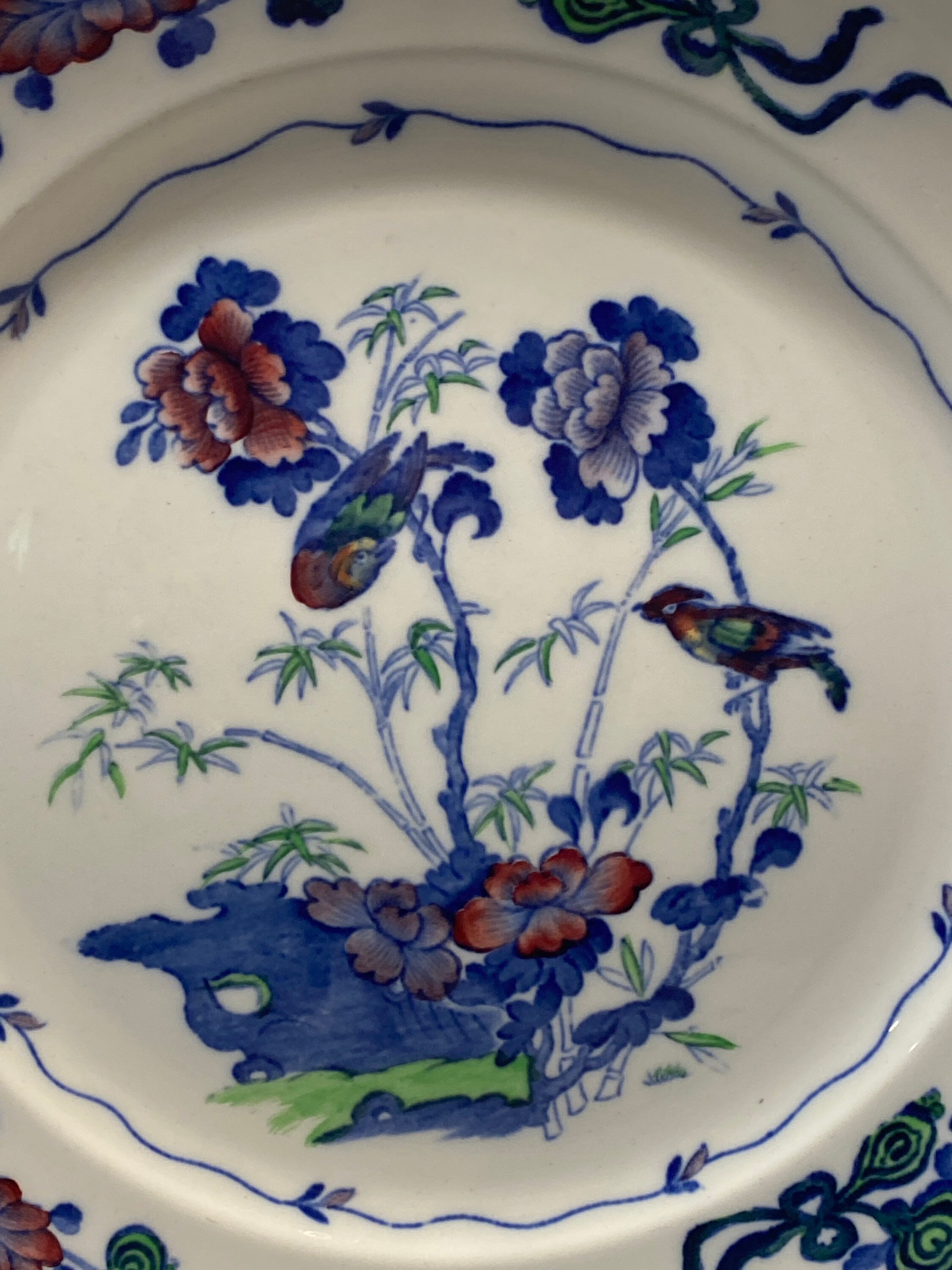 Antique 6-Piece Set of Copeland Spode Bude Pattern on | Etsy