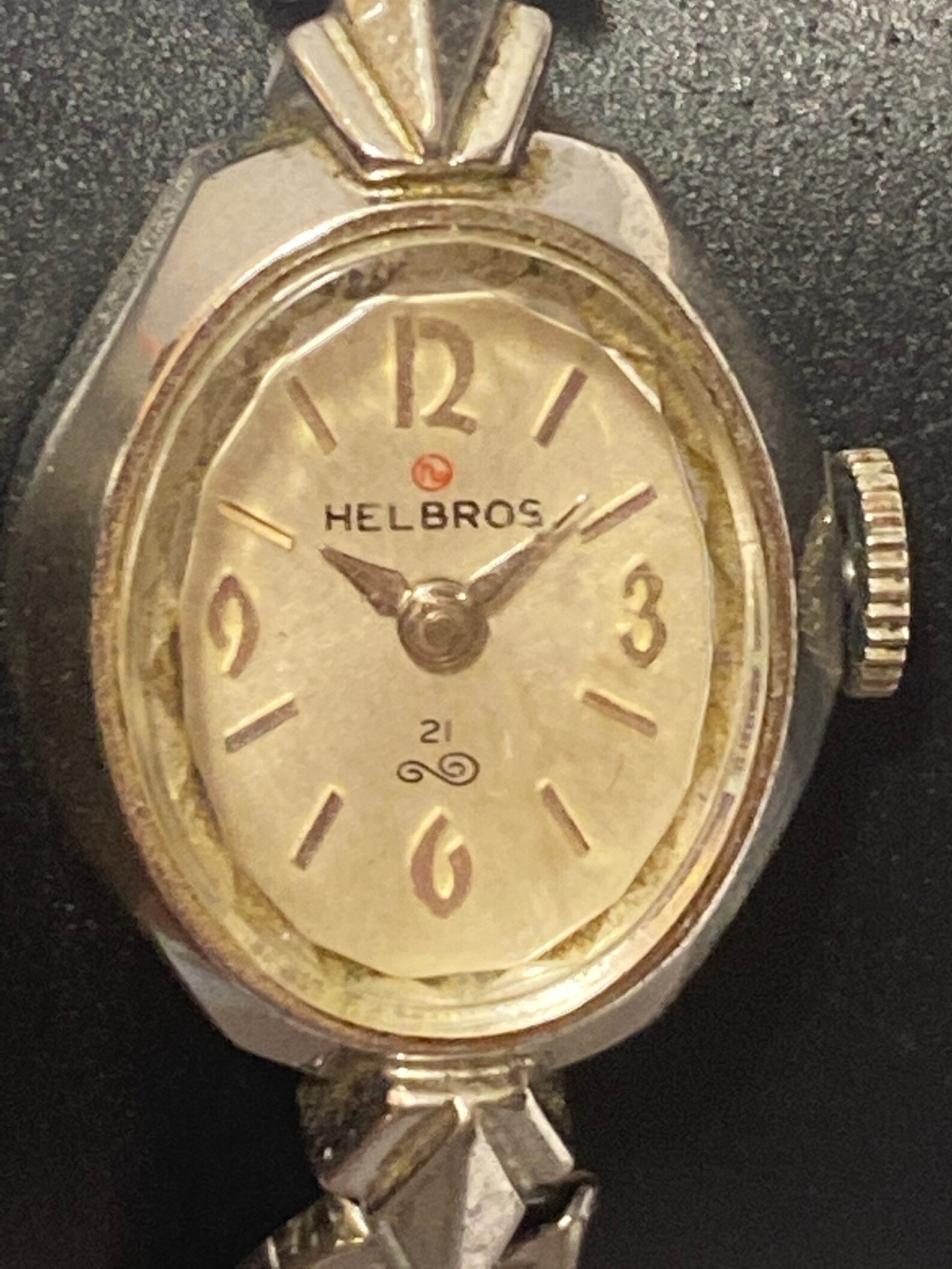 Vintage Helbros Ladies Wrist Watch 21 Jewels Base Metal - Etsy