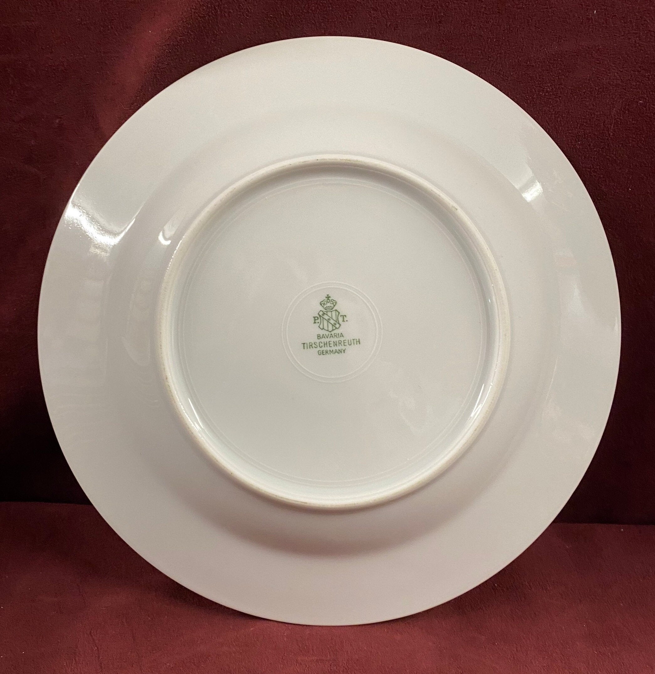 Vintage Set of 8 Tirschenreuth's Pasco Orchid Pattern | Etsy