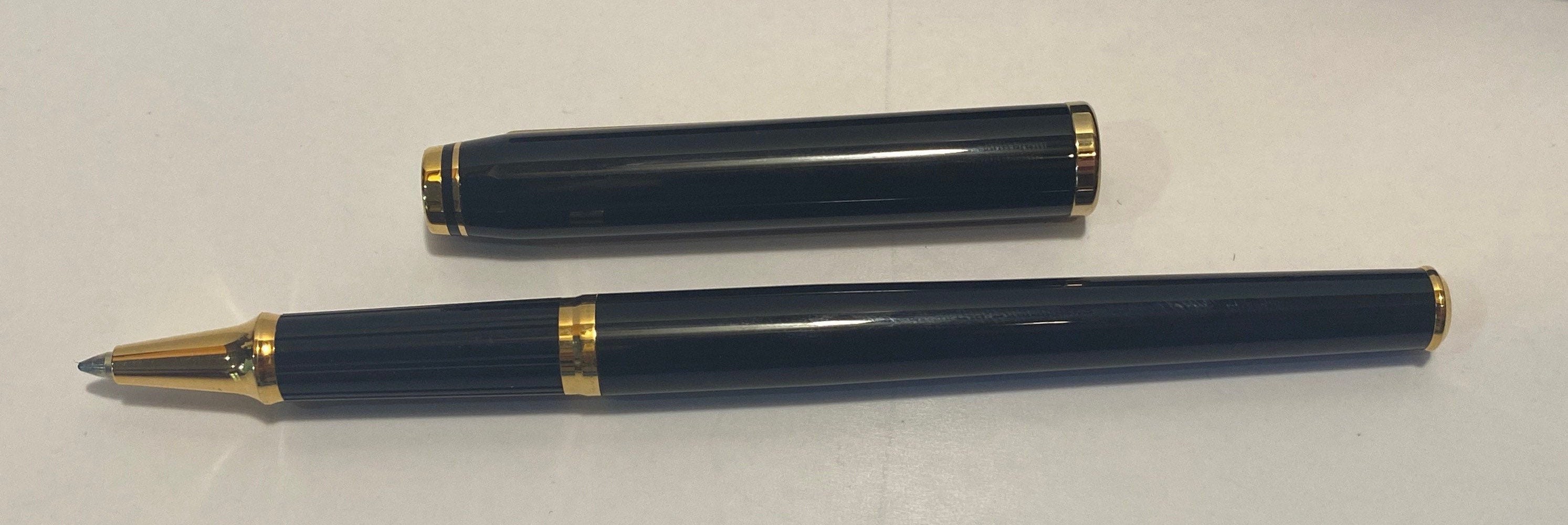 Vintage Cross Pen and Pencil Set Black and Gold Simply | Etsy