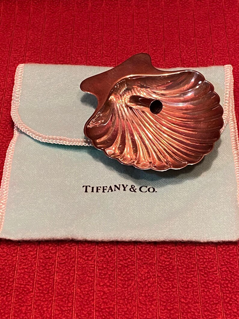Tiffany & Co Sterling Silver Clam Shell Pen and Paperclip - Etsy