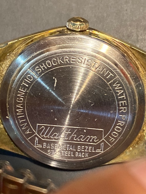 Vintage Waltham Gold Wrist Watch, 17 Jewels, Incabloc… - Gem