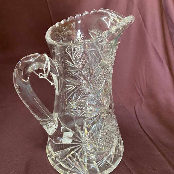 Crystal Pitcher - Etsy