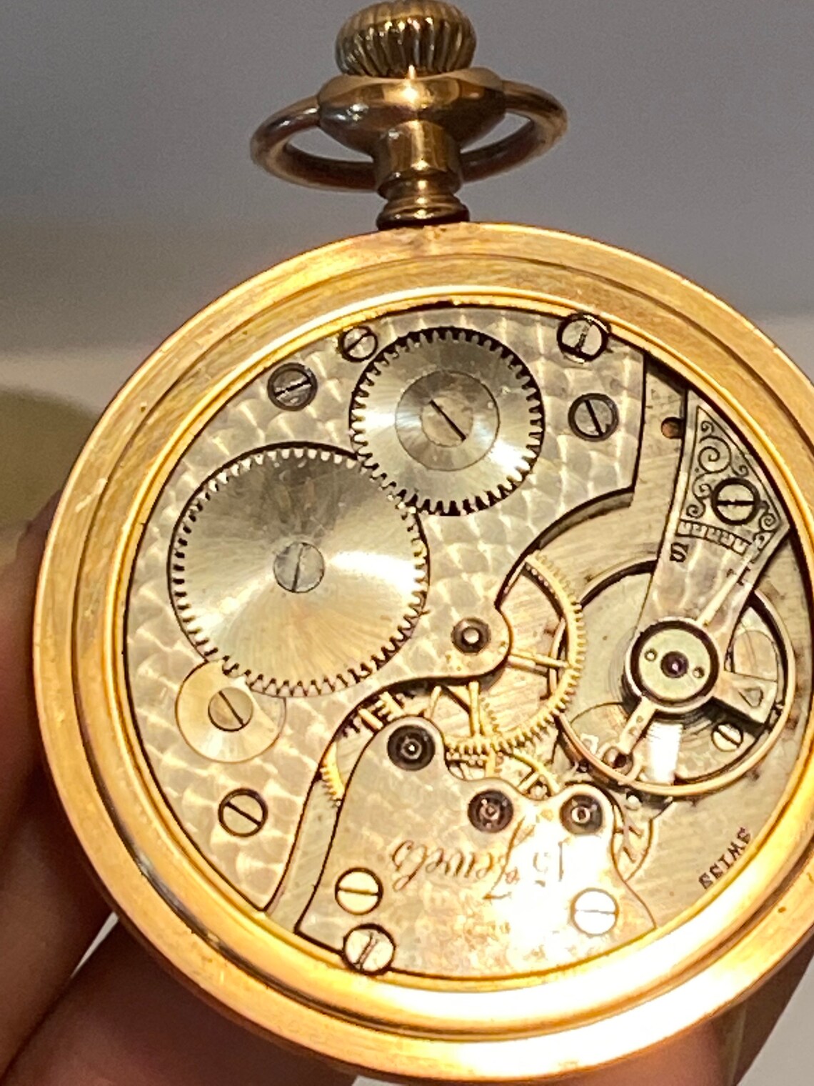 Vintage Henry & Co Pocket Watch 15 jewels Fahy's Montauk | Etsy