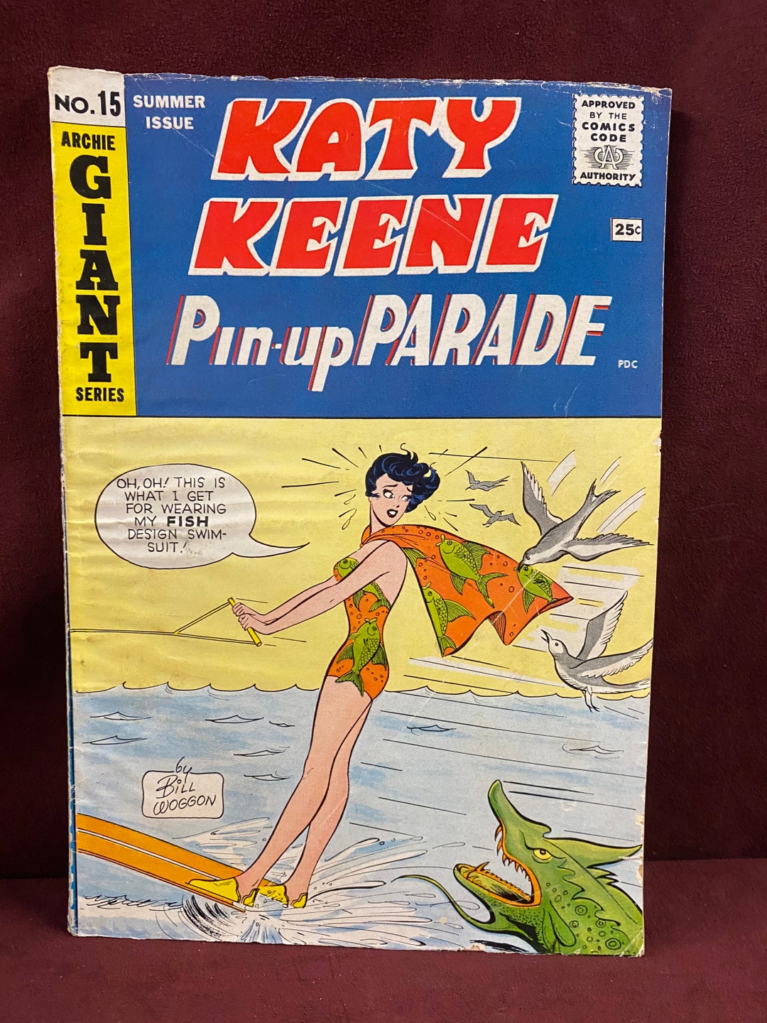 Vintage Katy Keene Archie Comics Pin Up Parade Giant Series No 15
